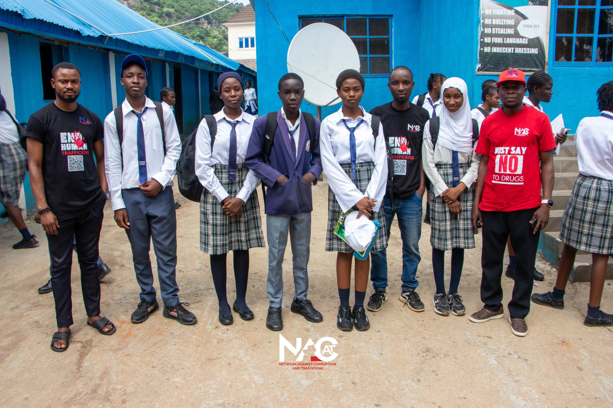 NACAT Launches Anti-Corruption and Trafficking Club in Dorben College ...